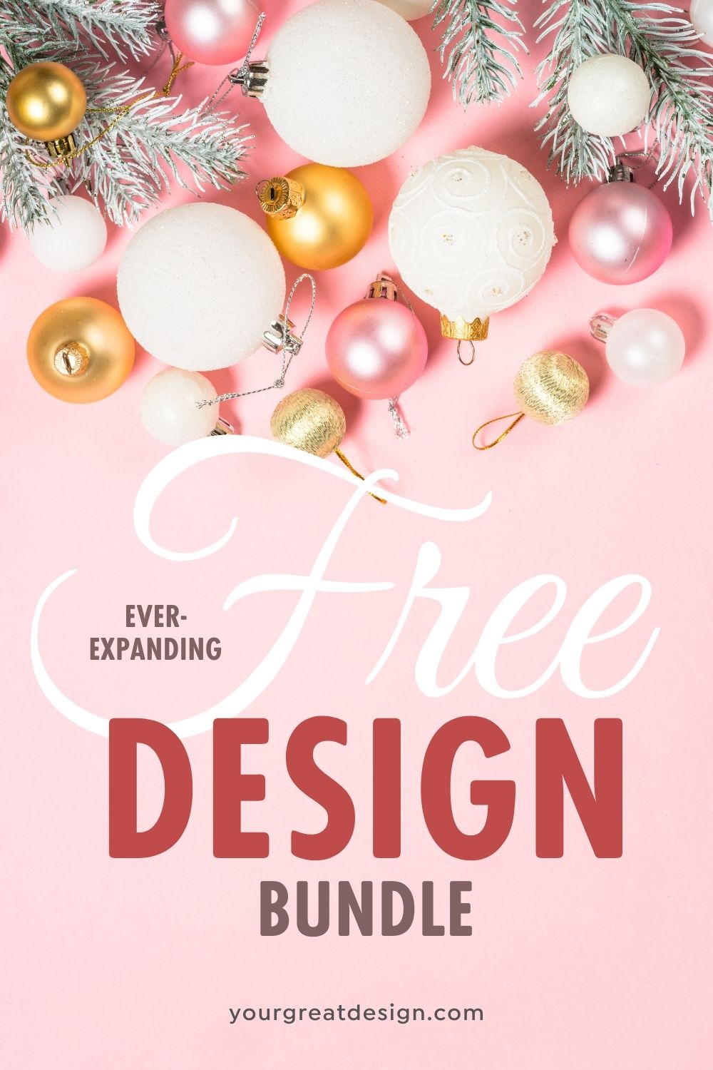 Free digital design bundle with 30+ items commercially available ...