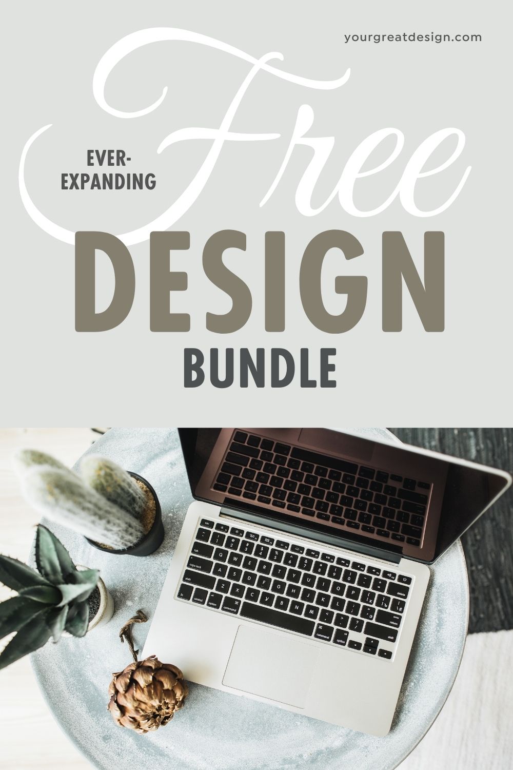 Free digital design bundle with 30+ items commercially available ...