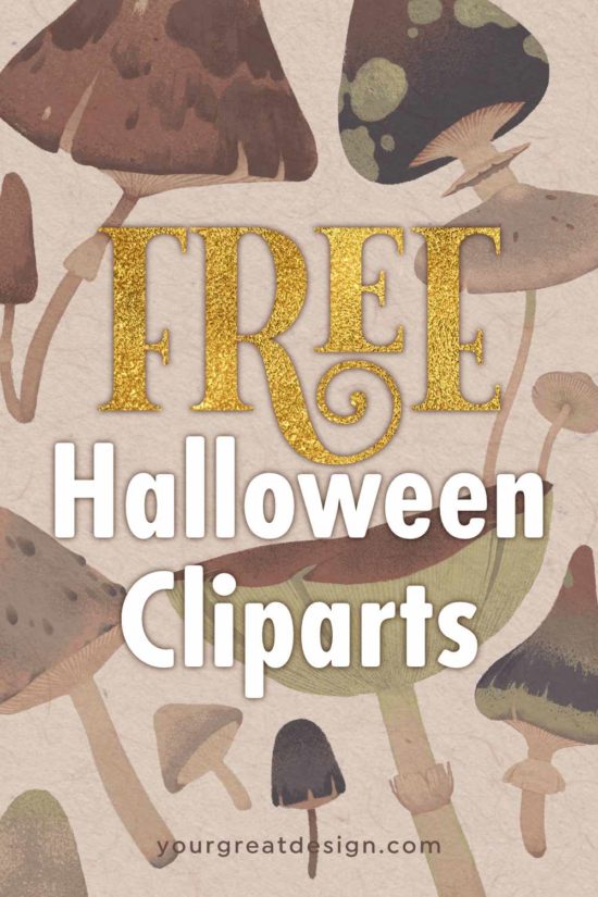 Halloween free spooky clipart & design resource – Your Great Design
