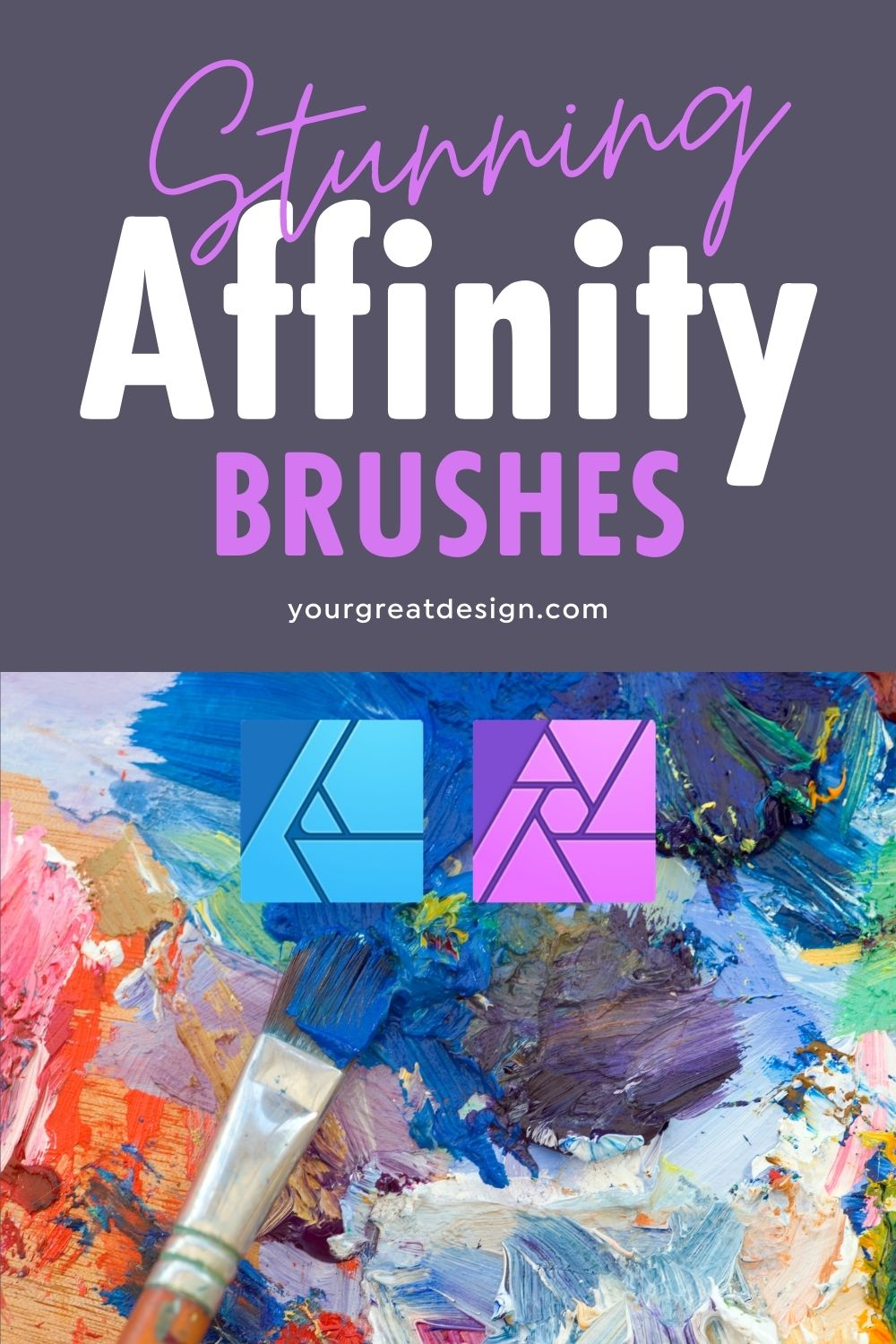 Stunning Affinity Brushes – Pen, Marker, Watercolor, Mosaic, Stitching ...