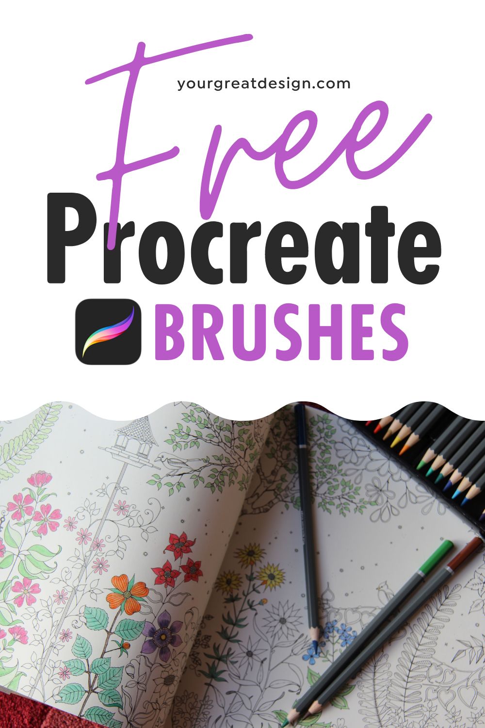 Free Procreate brushes – Ready to download and use now! – Your Great Design