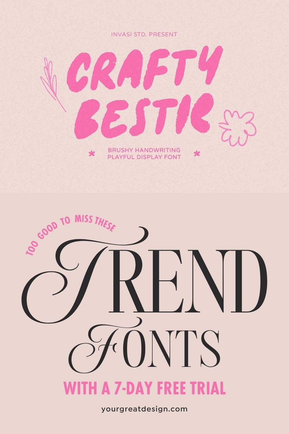 Now is the time! Modern fonts with a stylish seasonal design – Your ...