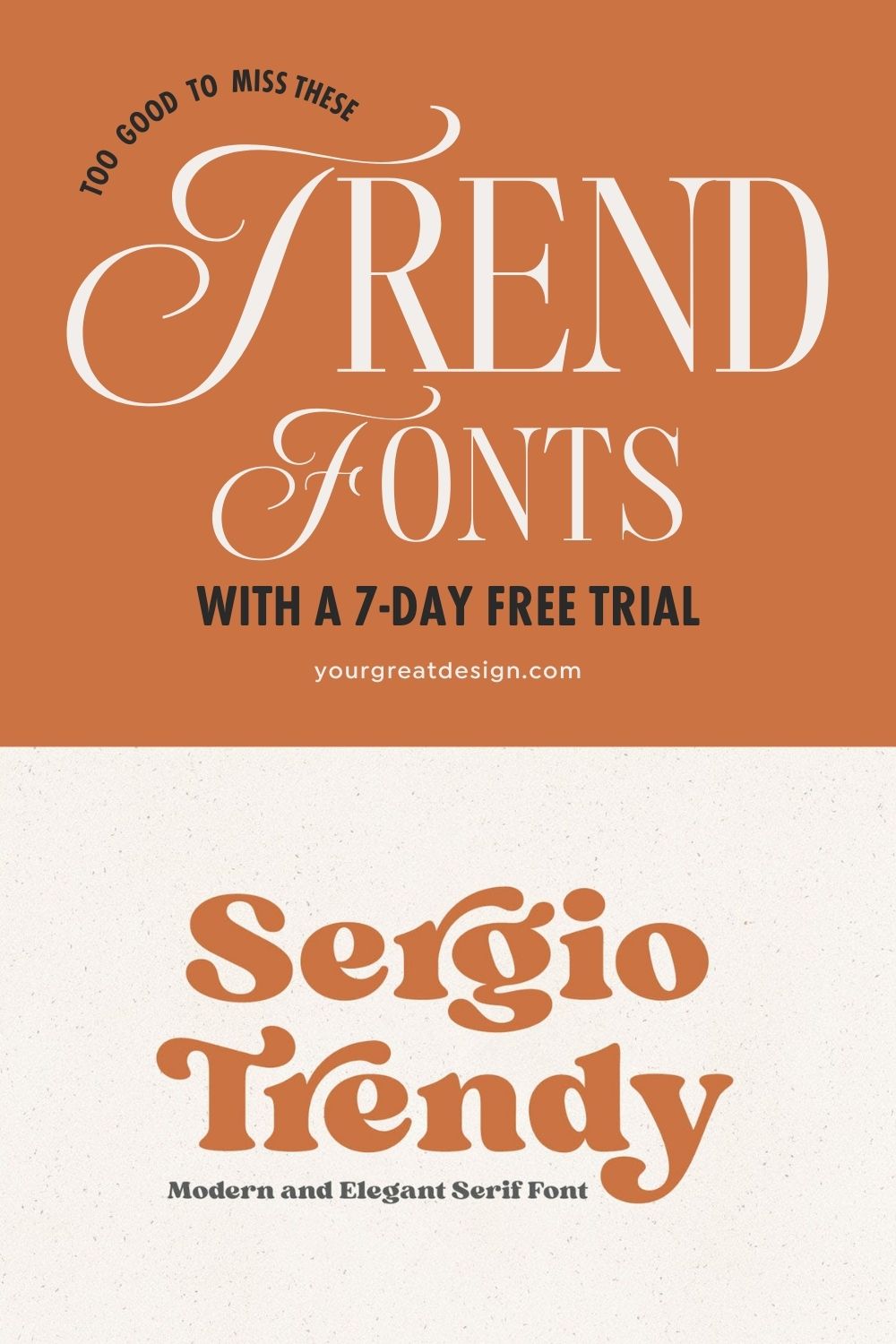 Now is the time! Modern fonts with a stylish seasonal design – Your ...