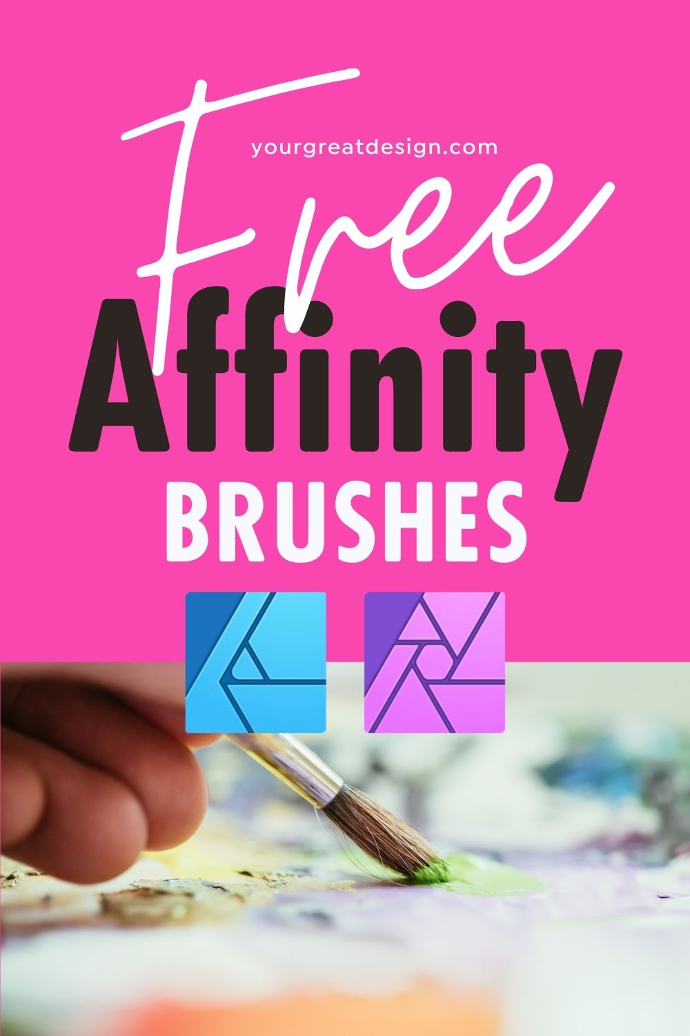 Download Now Free Affinity Designer & Photo Brushes – Your Great Design